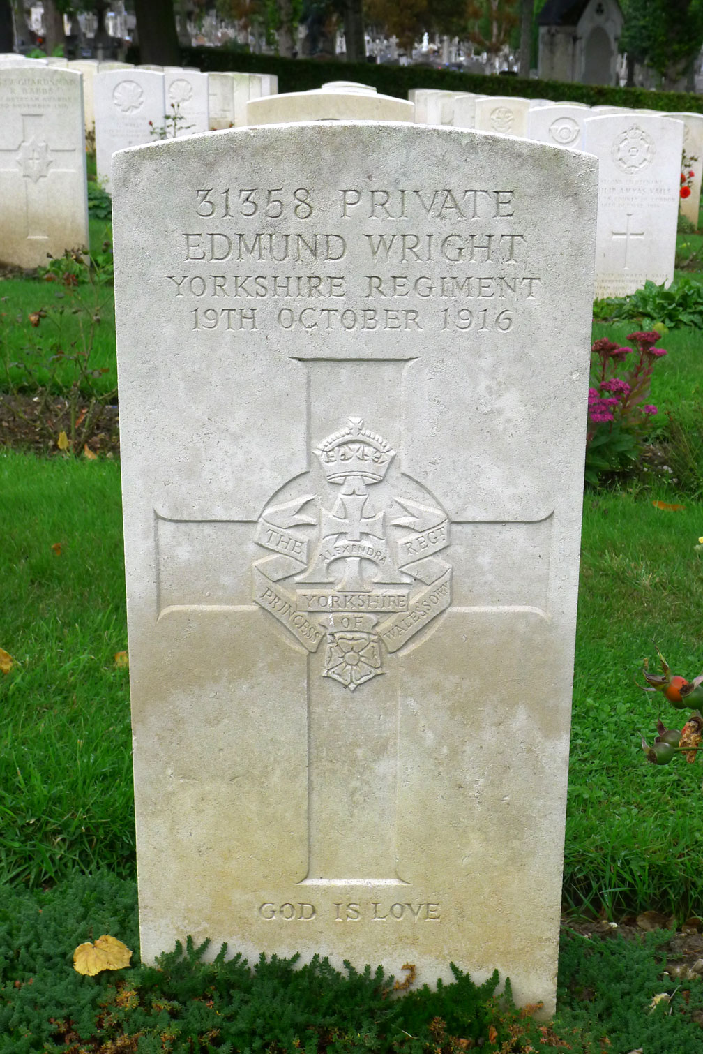 The Yorkshire Regiment War Graves