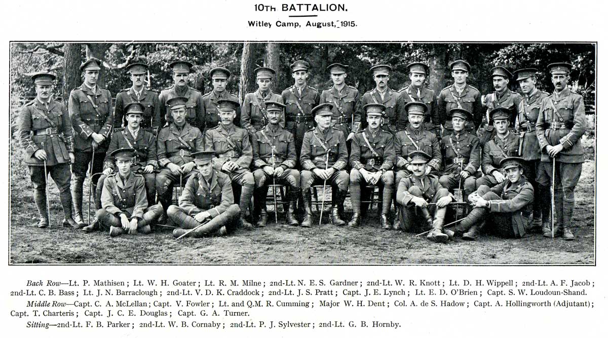 The Yorkshire Regiment, WW1 Remembrance - Photos of Individuals ("P")