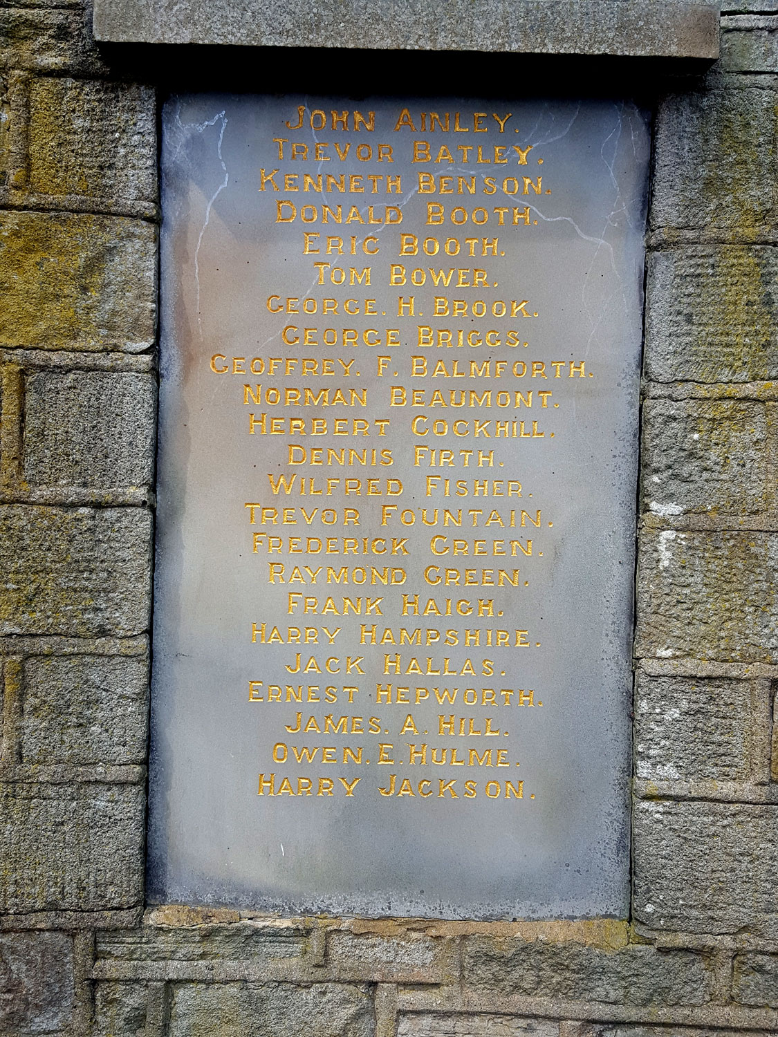 The Yorkshire Regiment, Local War Memorials