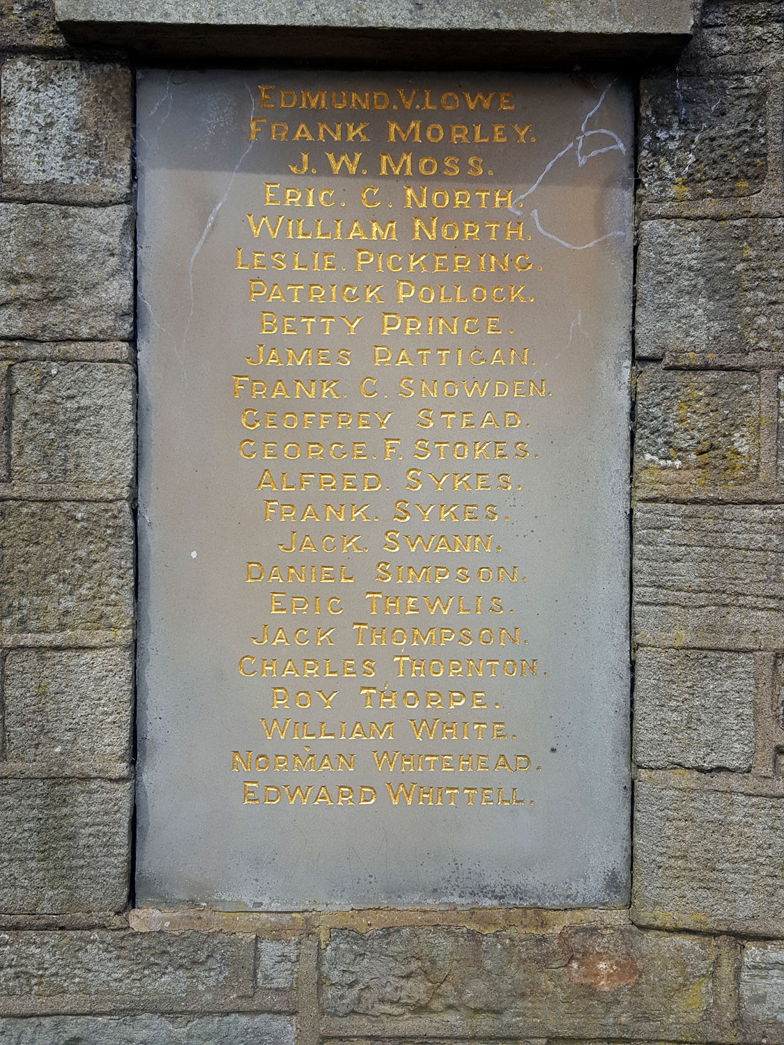 The Yorkshire Regiment, Local War Memorials
