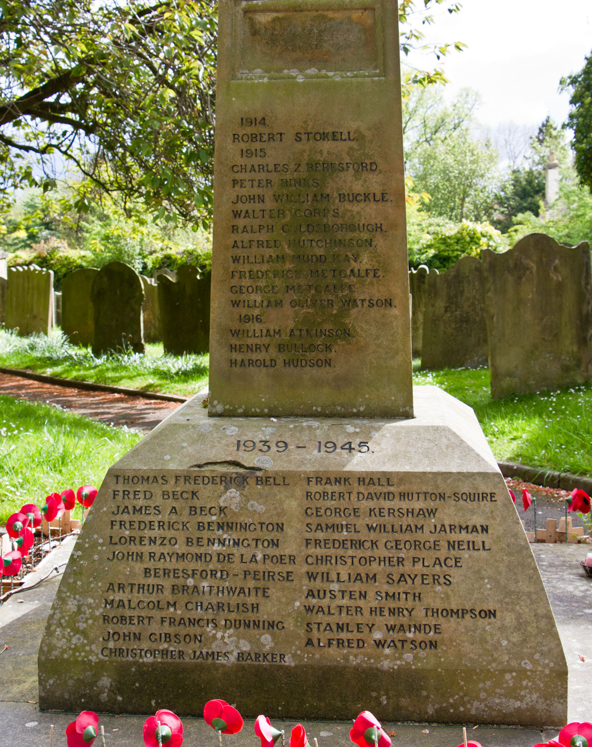 The Yorkshire Regiment, Local War Memorials