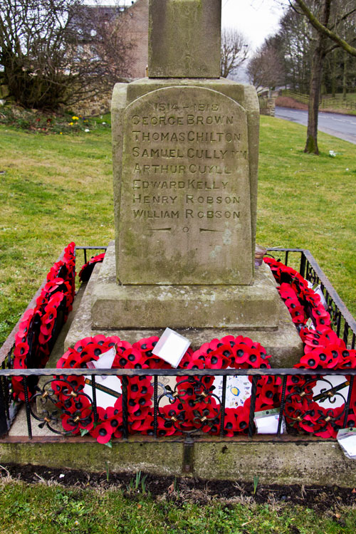 The Yorkshire Regiment, Local War Memorials