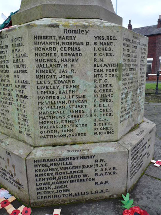 The Yorkshire Regiment, Local War Memorials