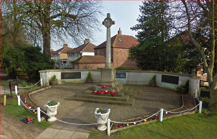 The Yorkshire Regiment, Local War Memorials