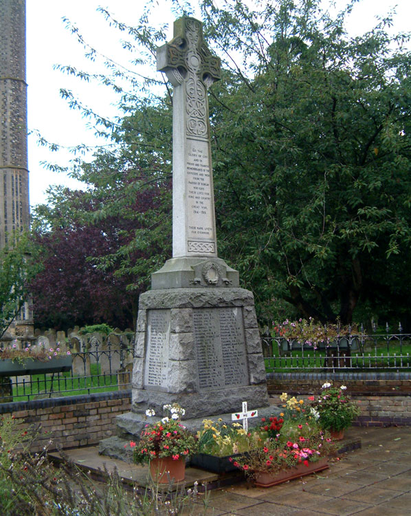 The Yorkshire Regiment, Local War Memorials