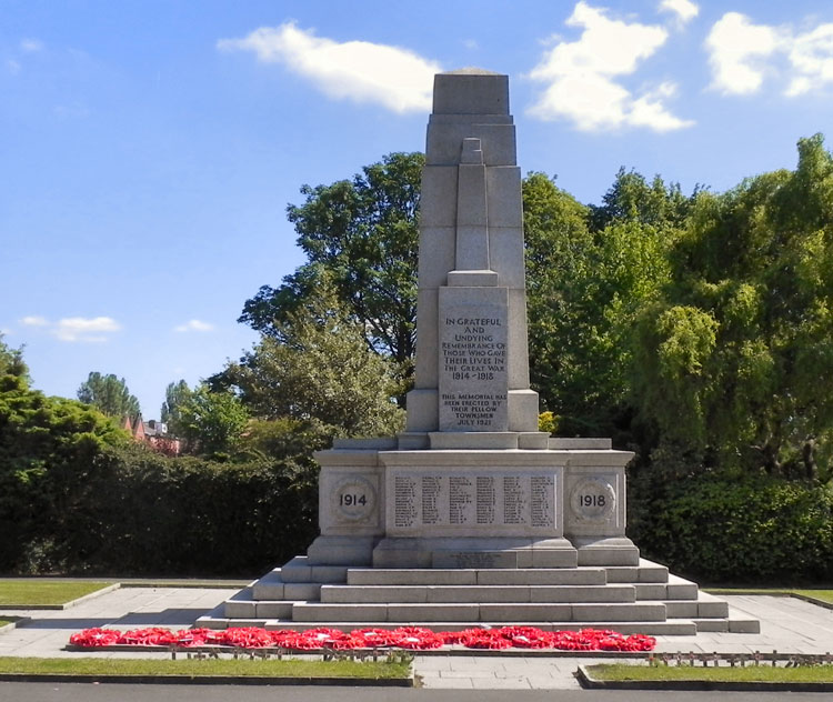 The Yorkshire Regiment, Local War Memorials