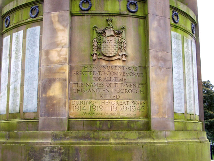 The Yorkshire Regiment, Local War Memorials