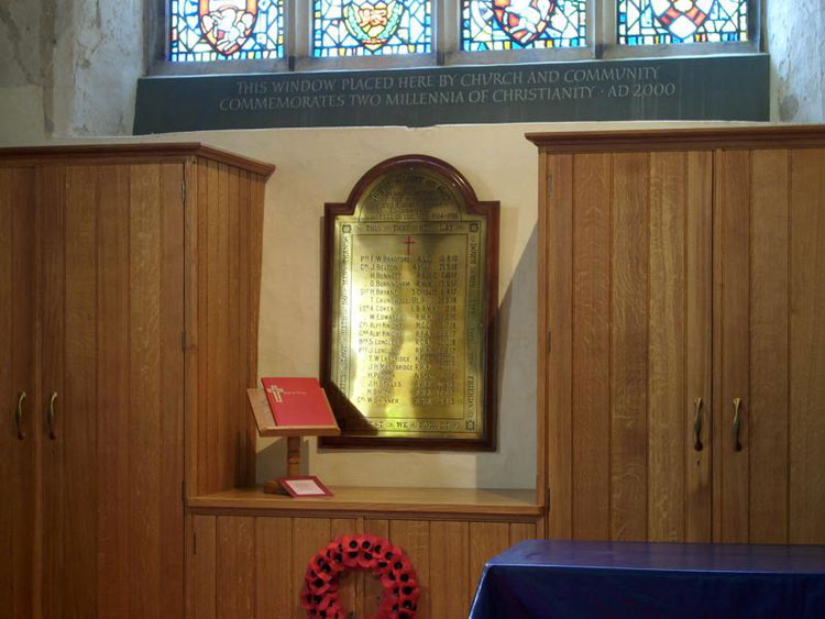 The Yorkshire Regiment, Local War Memorials