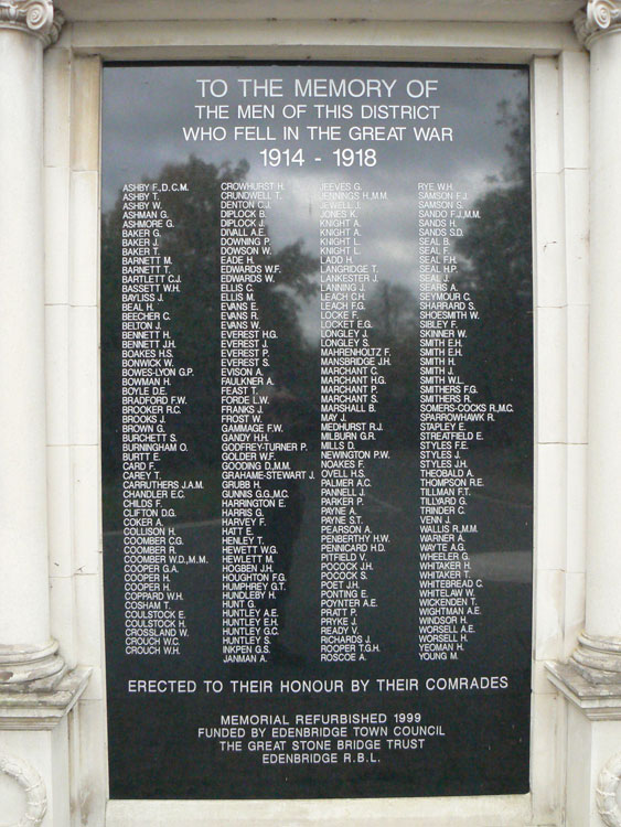 The Yorkshire Regiment, Local War Memorials