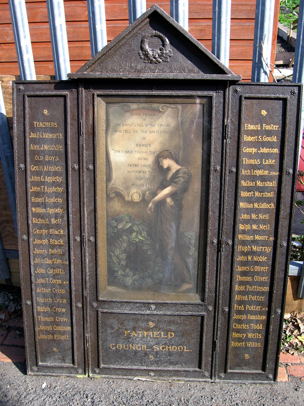 The Yorkshire Regiment, Local War Memorials