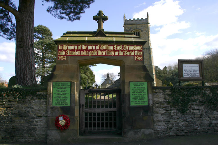 The Yorkshire Regiment, Local War Memorials