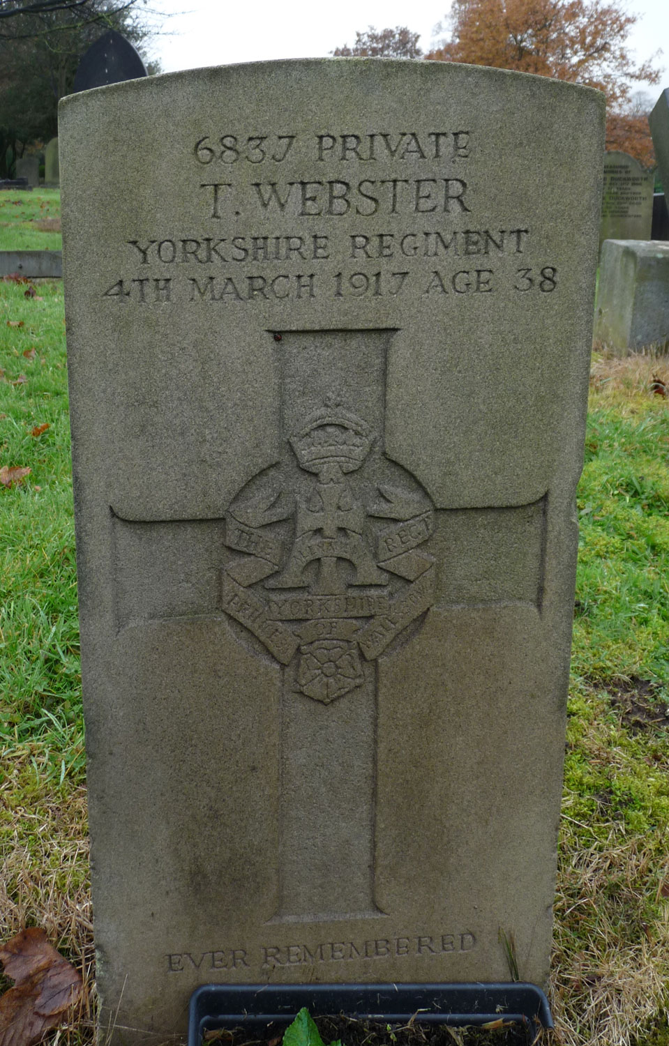 The Yorkshire Regiment War Graves