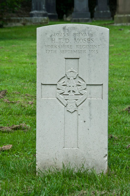 The Yorkshire Regiment, WW1 Remembrance - War Graves