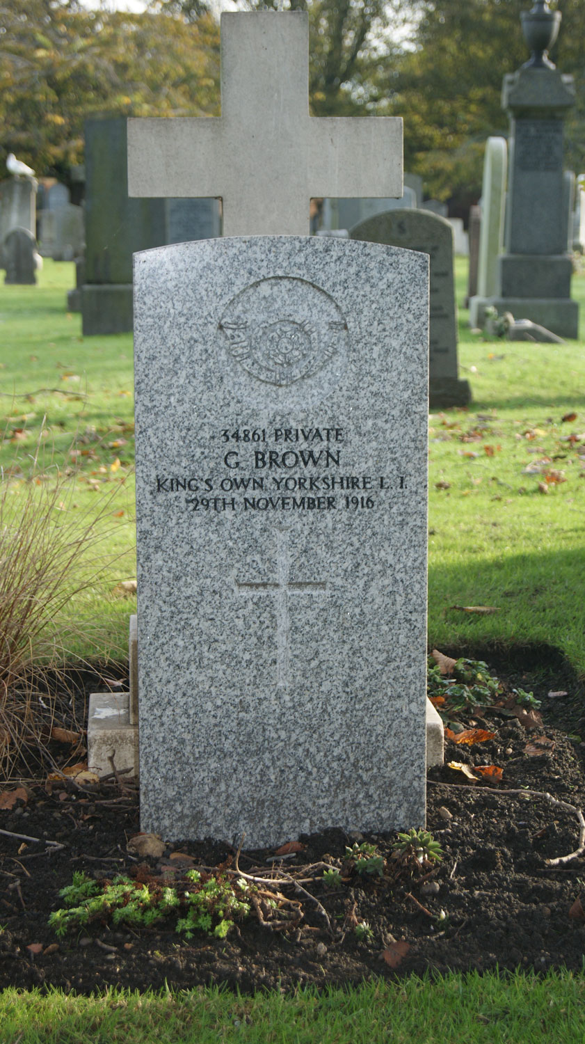 The Yorkshire Regiment, WW1 Remembrance - War Graves