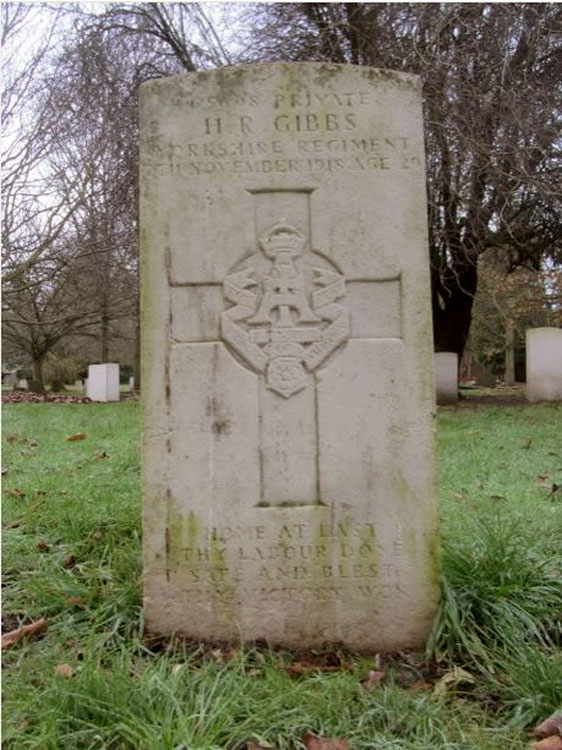 The Yorkshire Regiment, WW1 Remembrance - War Graves