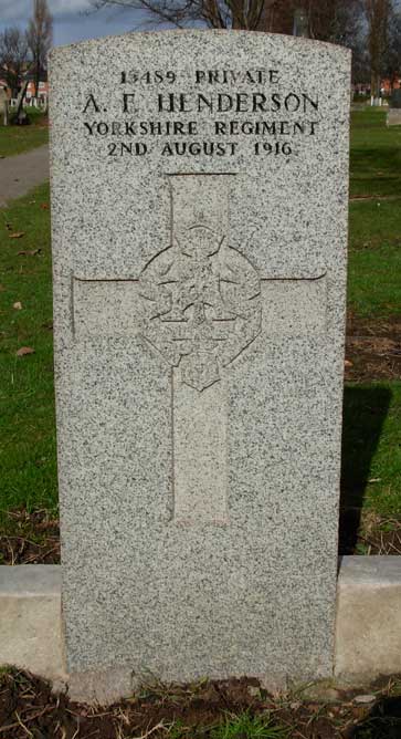 Private Alexander Ferguson Henderson