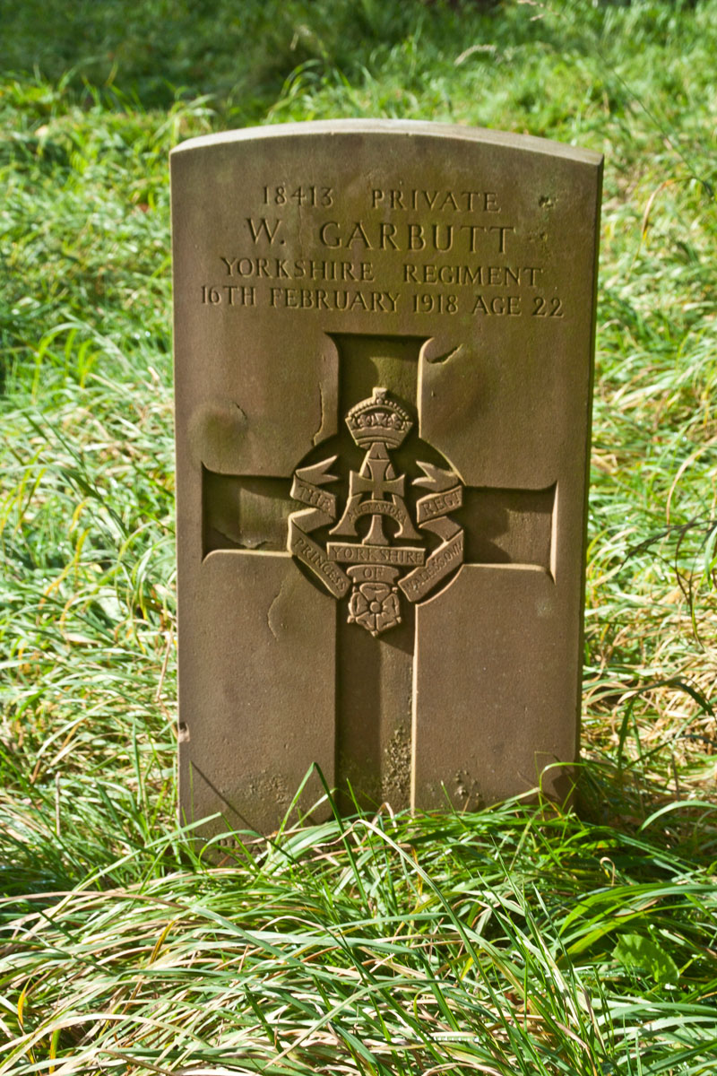 The Yorkshire Regiment War Graves