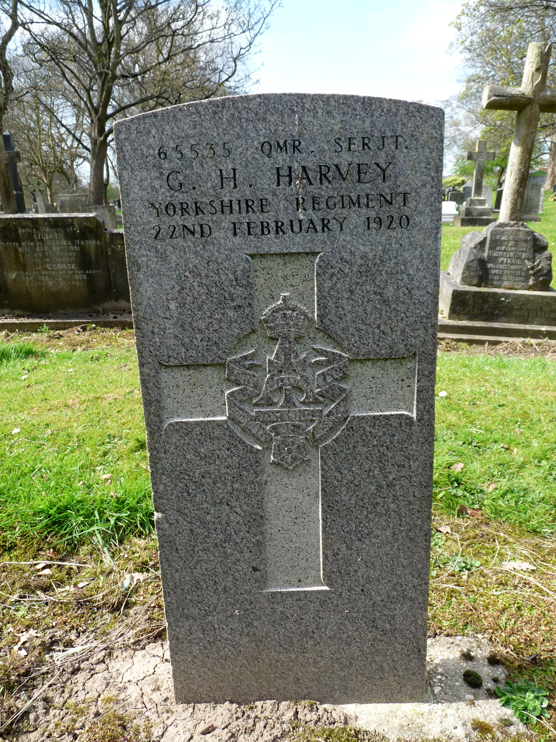 The Yorkshire Regiment War Graves