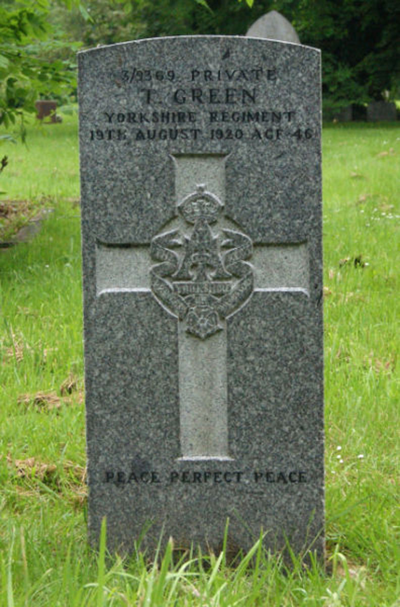 The Yorkshire Regiment War Graves