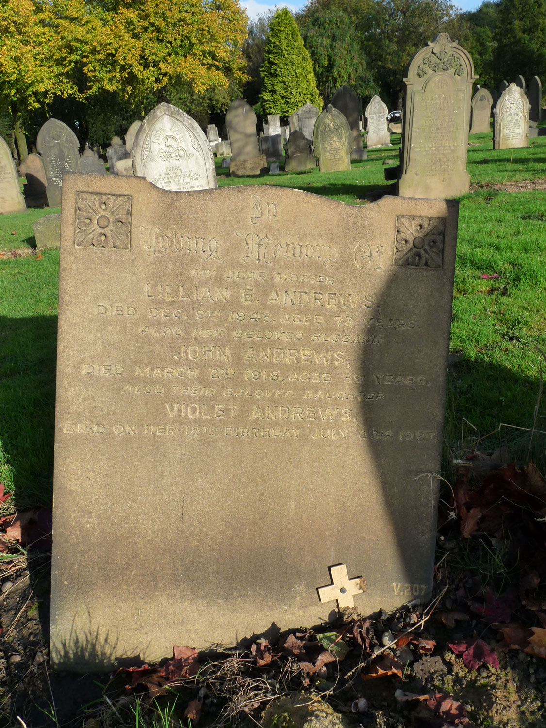 The Yorkshire Regiment War Graves, - Manchester (Gorton) Cemetery