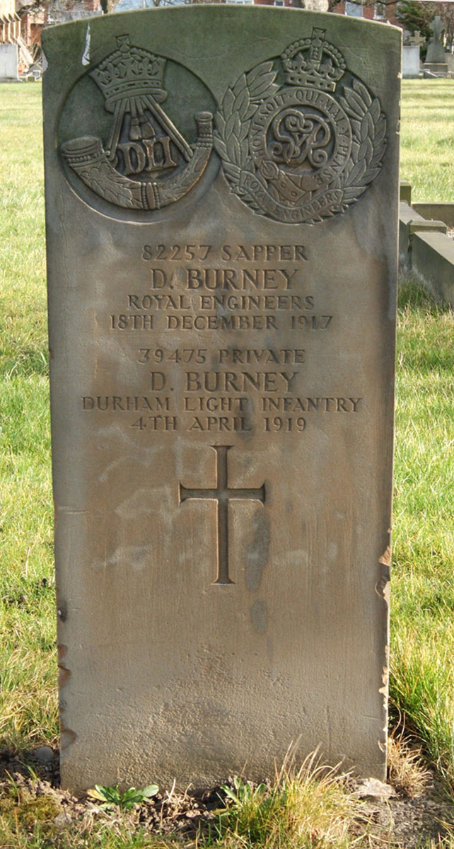 The Yorkshire Regiment War Gravesm - Seaham Cemetery, Co. Durham
