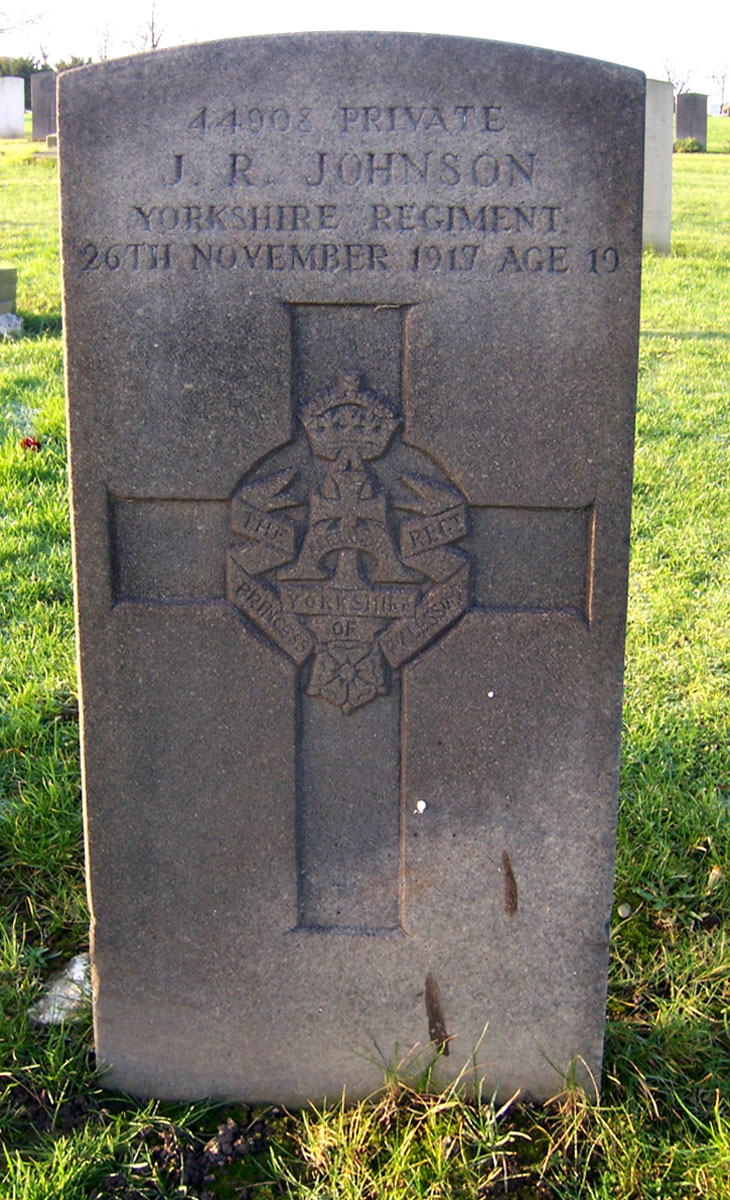 The Yorkshire Regiment War Graves