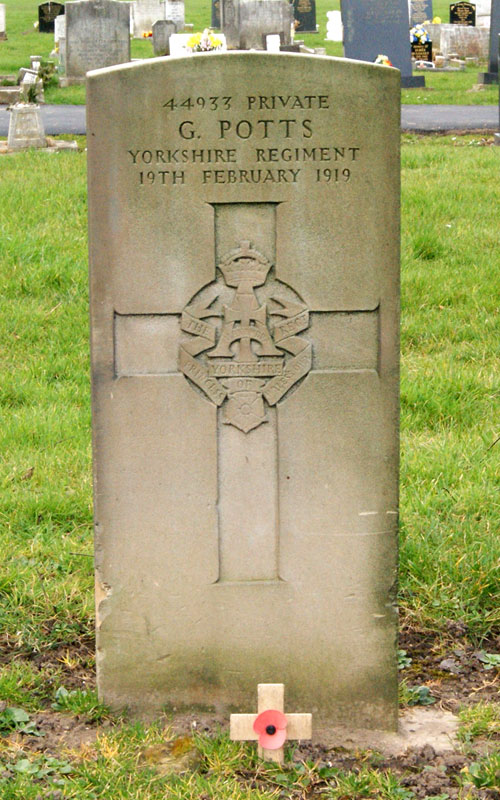 The Yorkshire Regiment War Graves