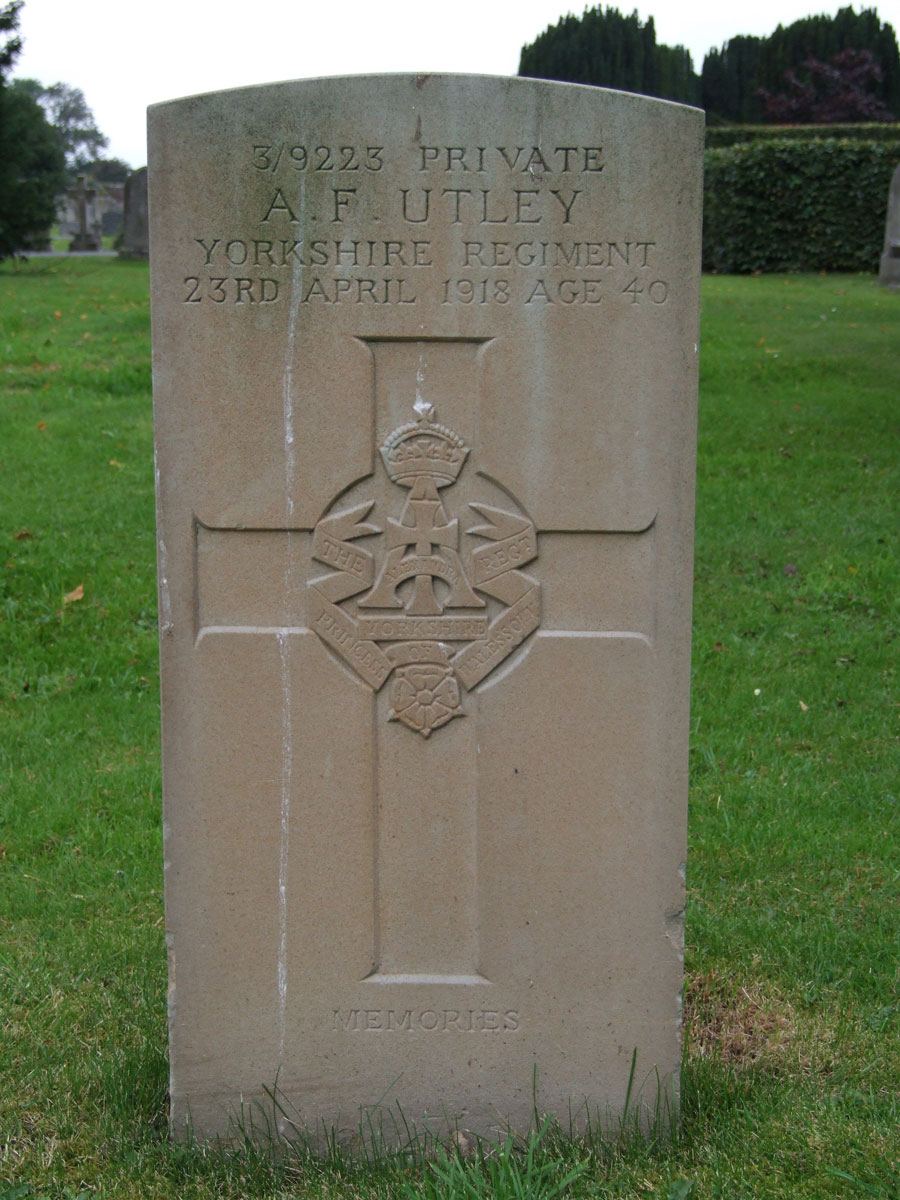 The Yorkshire Regiment, WW1 Remembrance - War Graves