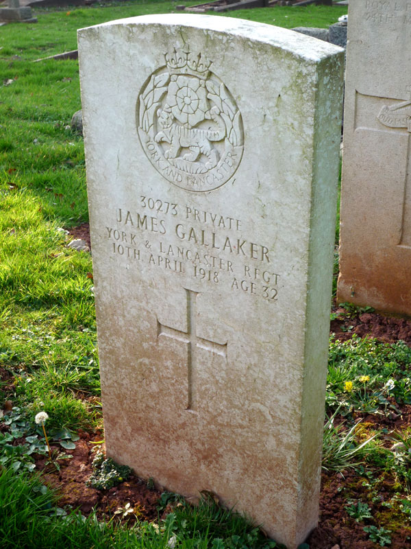 The Yorkshire Regiment, WW1 Remembrance - War Graves