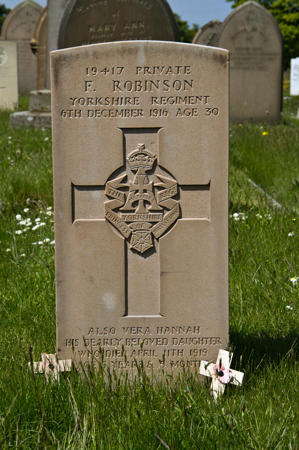 The Yorkshire Regiment, WW1 Remembrance - War Graves