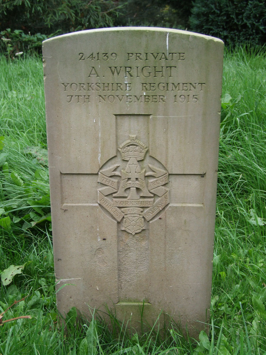 The Yorkshire Regiment, WW1 Remembrance - War Graves