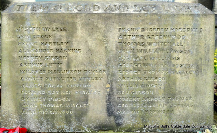 The Yorkshire Regiment, Local War Memorials