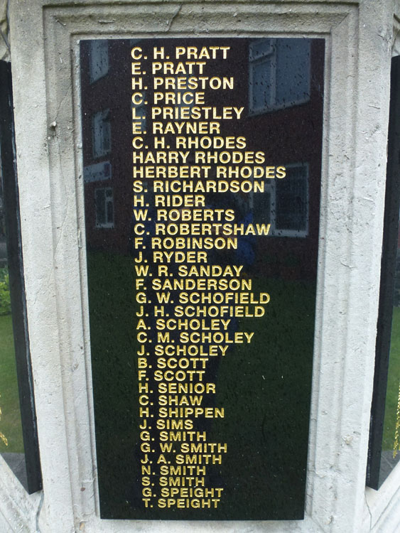 The Yorkshire Regiment, - War Memorials Elsewhere