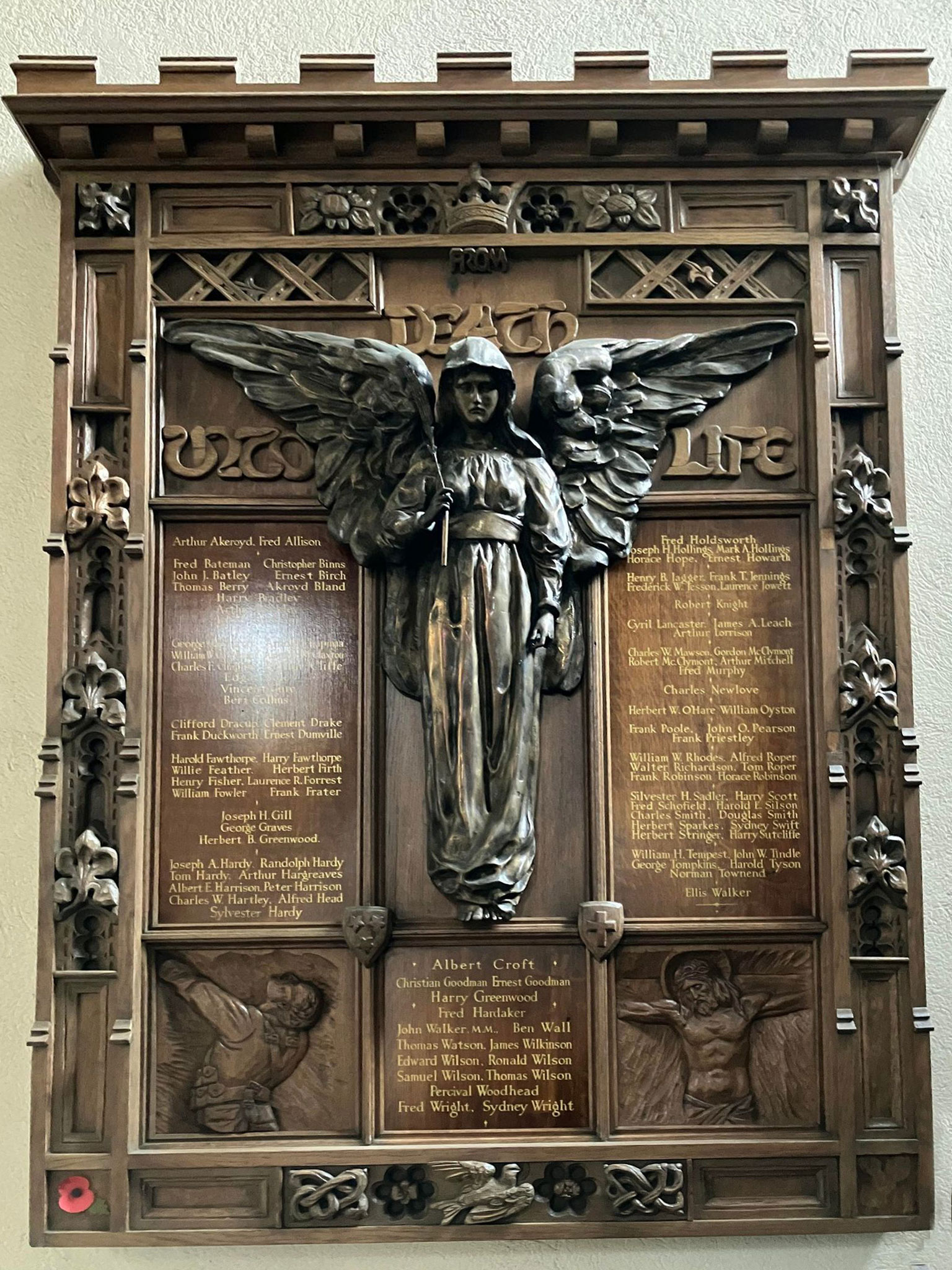 The Yorkshire Regiment, Local War Memorials