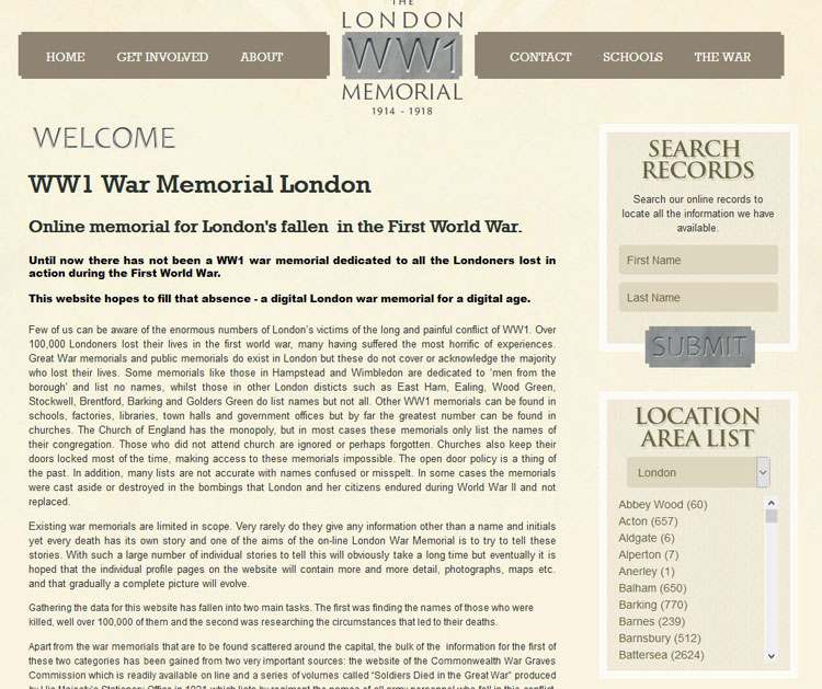 The Yorkshire Regiment, Local War Memorials