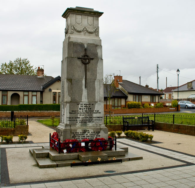 The Yorkshire Regiment, Local War Memorials