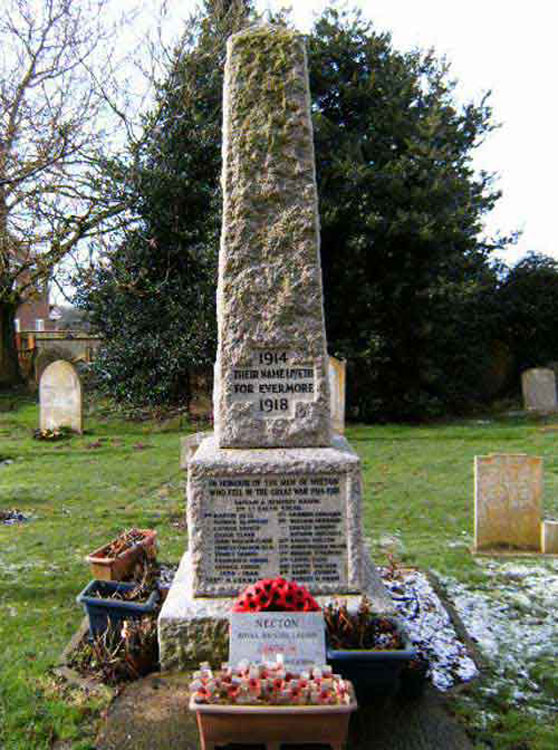 The Yorkshire Regiment, Local War Memorials