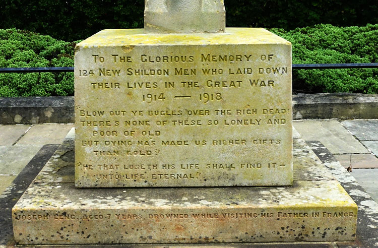 The Yorkshire Regiment, Local War Memorials