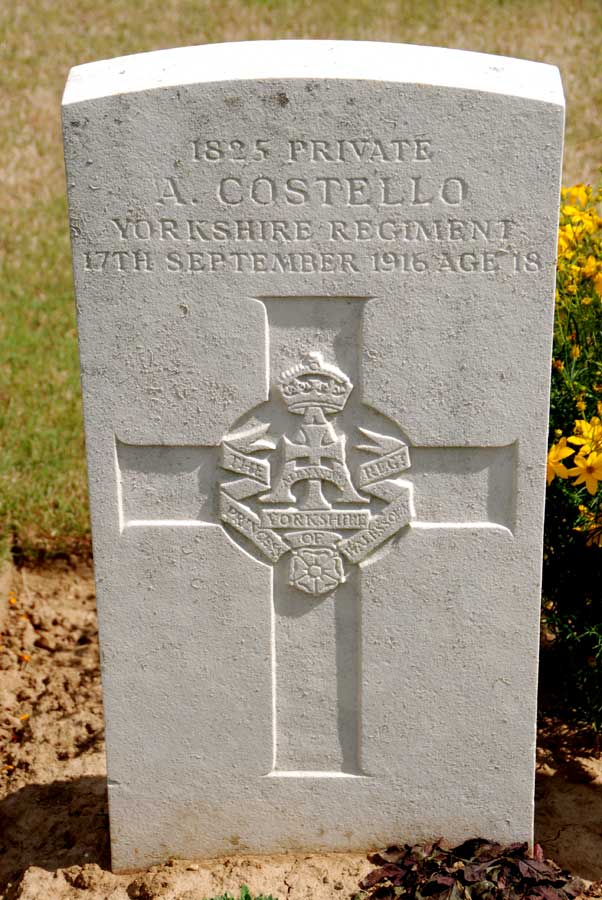 The Yorkshire Regiment War Graves