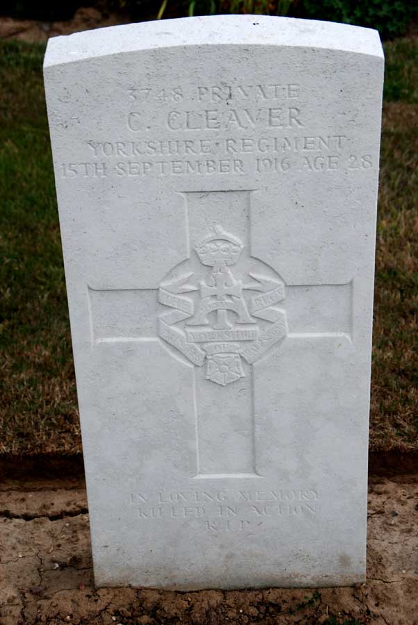 The Yorkshire Regiment War Graves
