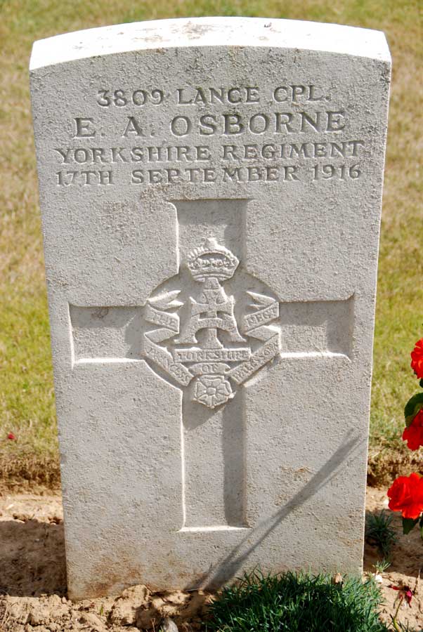 The Yorkshire Regiment War Graves