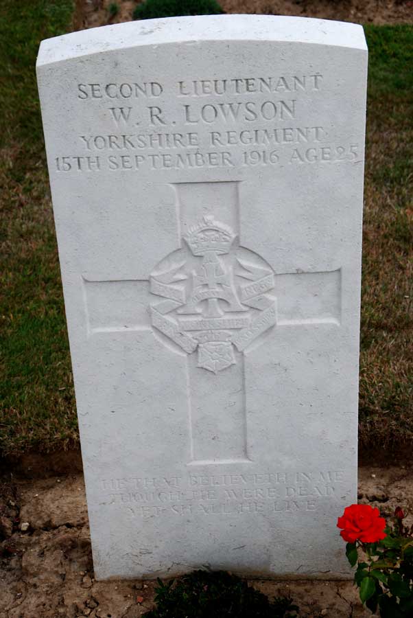The Yorkshire Regiment War Graves