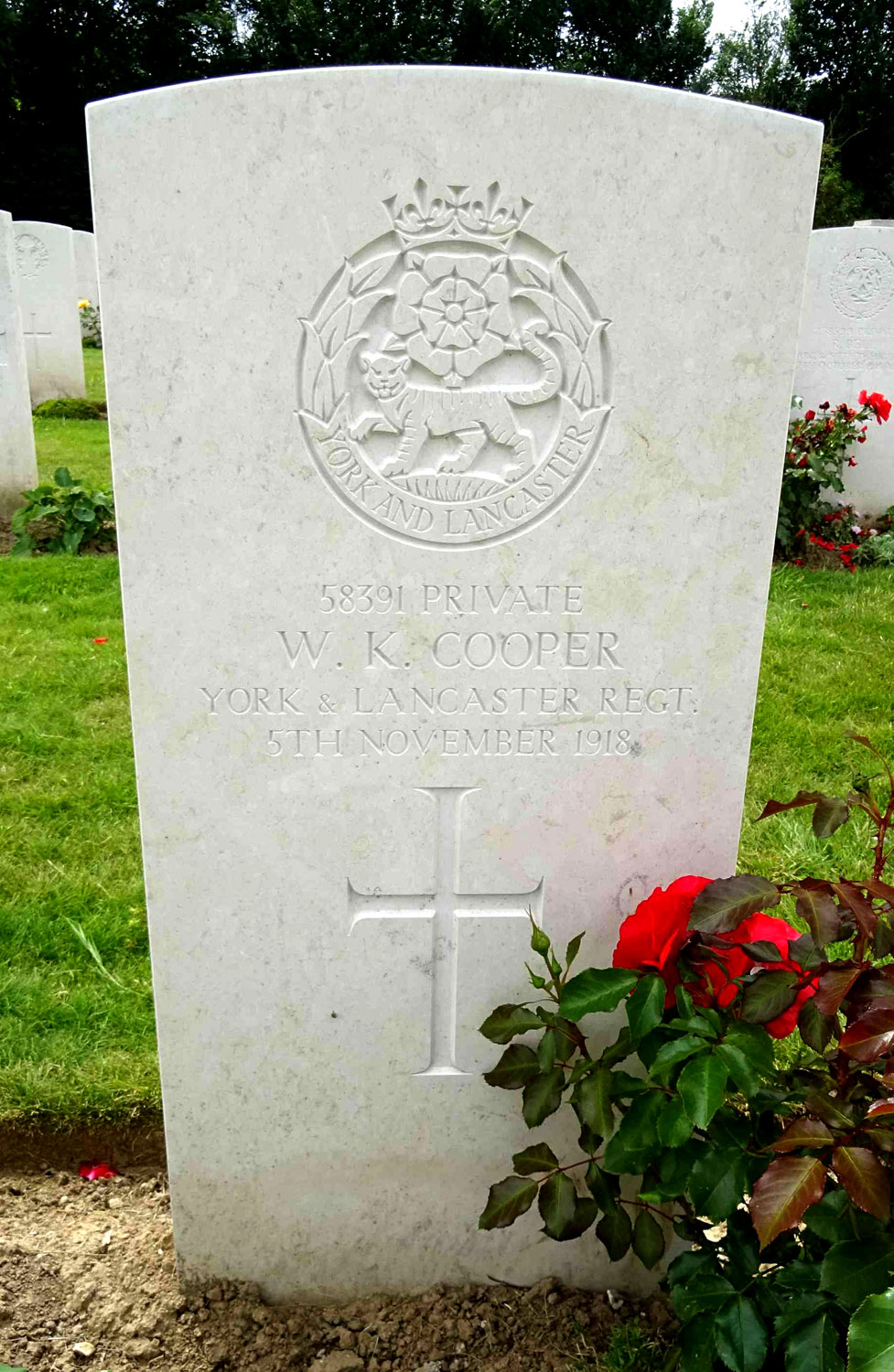 The Yorkshire Regiment War Graves