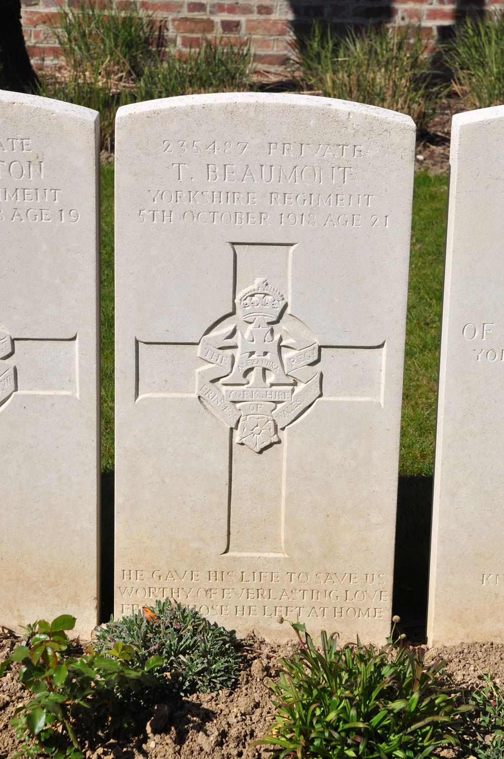 The Yorkshire Regiment War Graves