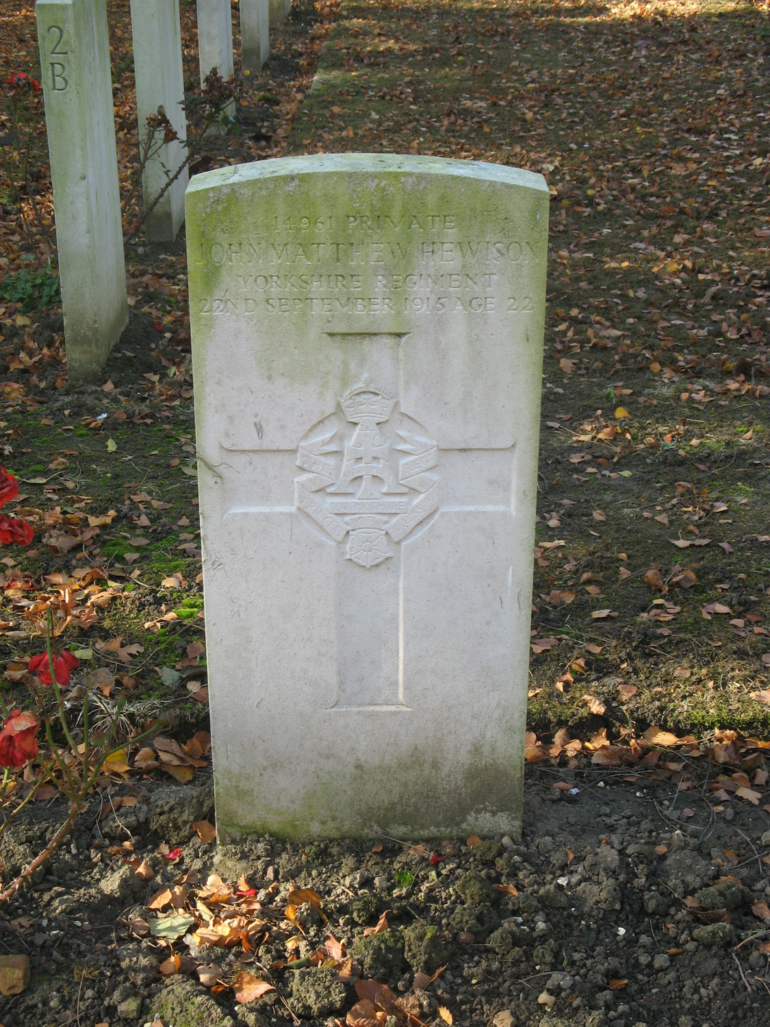The Yorkshire Regiment War Graves