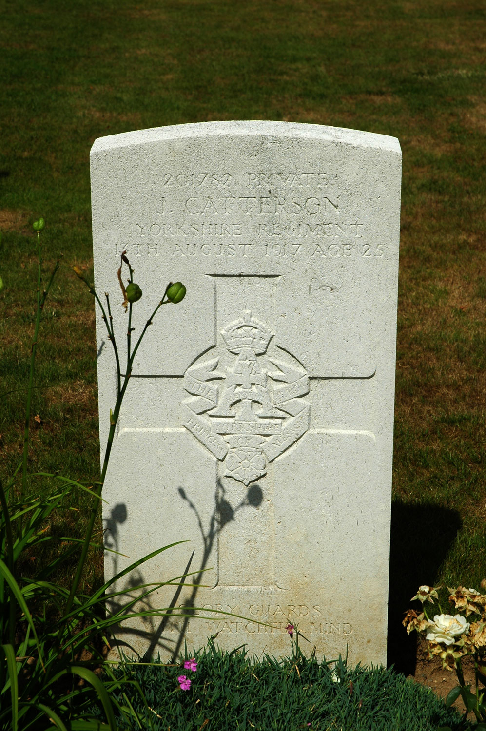The Yorkshire Regiment War Graves