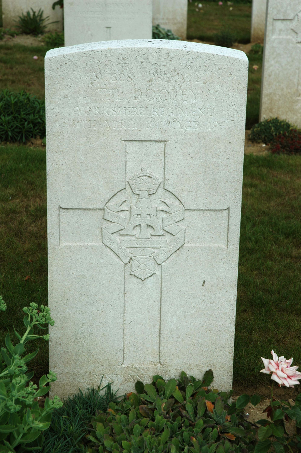 The Yorkshire Regiment War Graves