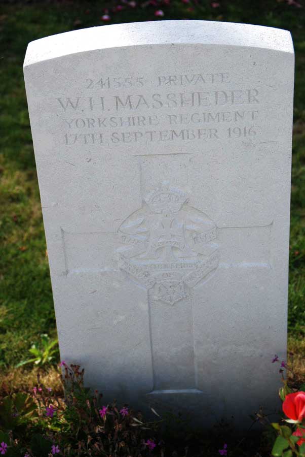 The Yorkshire Regiment War Graves