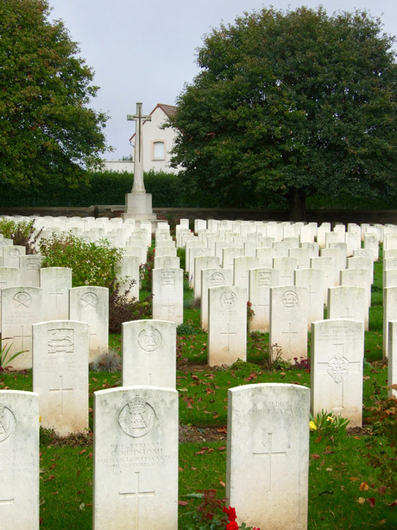The Yorkshire Regiment War Graves
