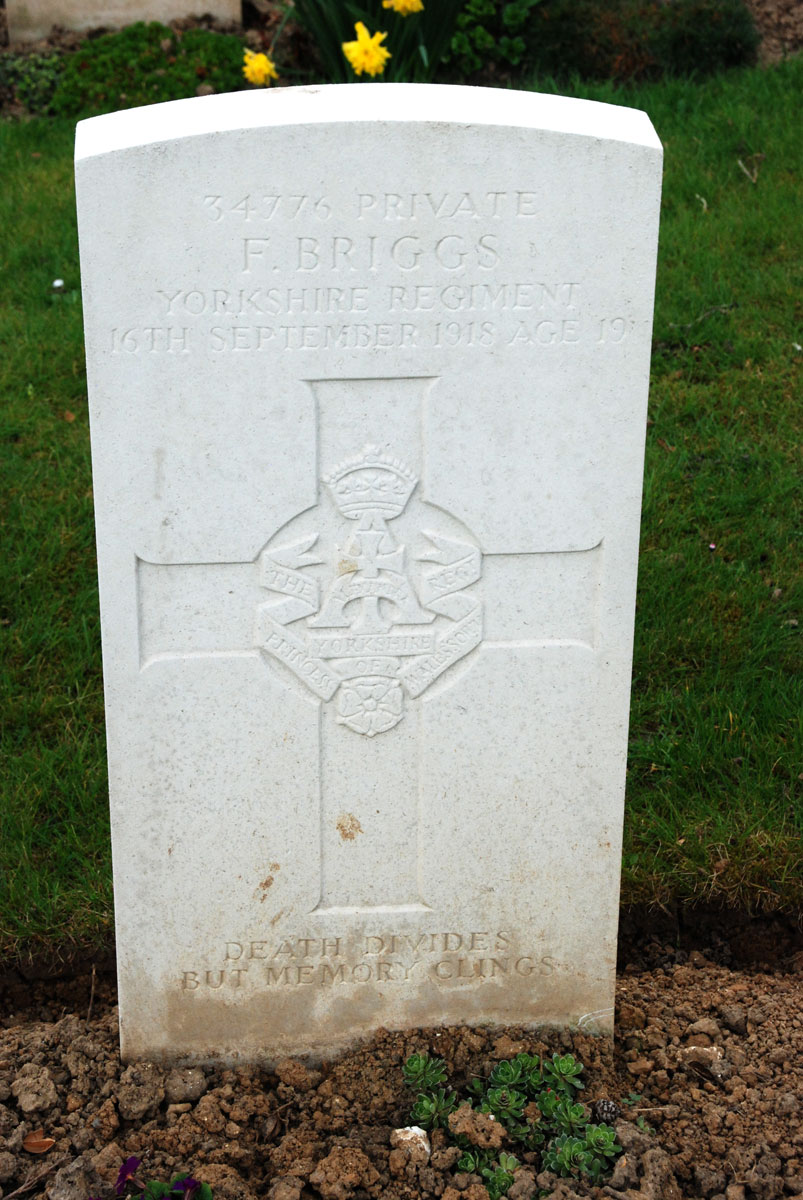 The Yorkshire Regiment War Graves